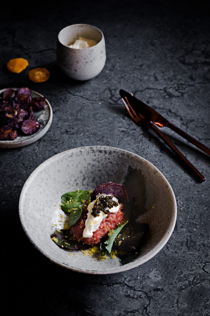 Kalbstatar mit gebeiztem Eigelb | Seelenschmeichelei